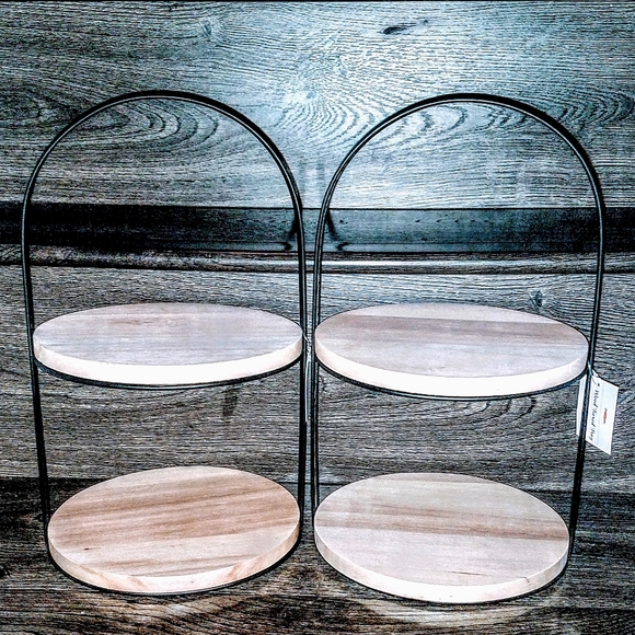 Target | Holiday | Target Tiered Tray Farmhouse Industrial | Poshmark